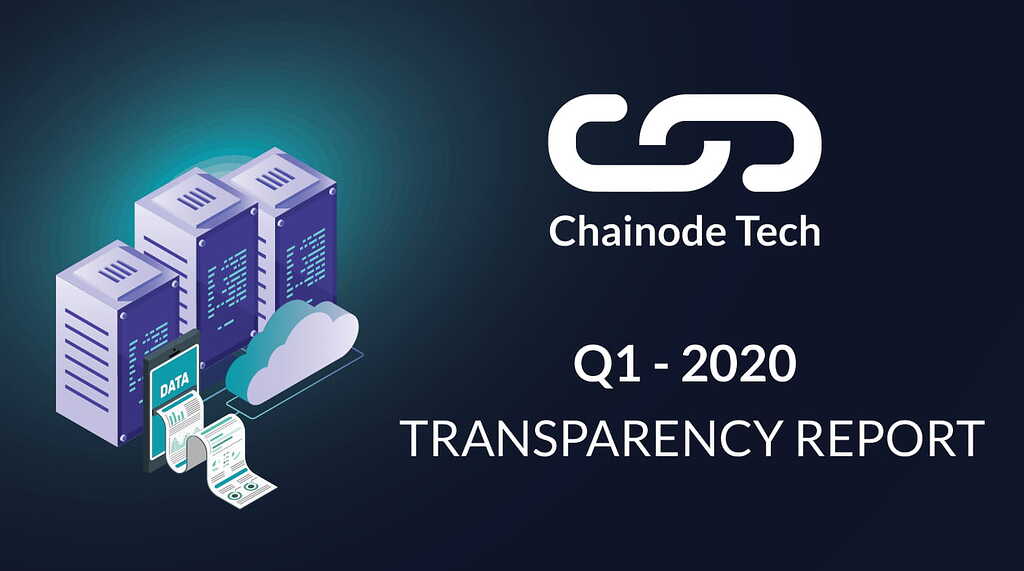 Transparency Report Chainode Tech - Q1 2020 - General Discussion - icon ...